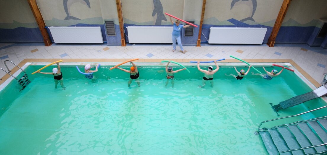 Basen solankowy | Sanatorium Uzdrowiskowe SANVIT w Ciechocinku