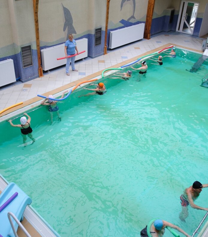 Basen solankowy | Sanatorium Uzdrowiskowe SANVIT w Ciechocinku