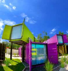 Noclegi w kontenerach w Zatorze - Scandinavia Marine | Scandi Resort